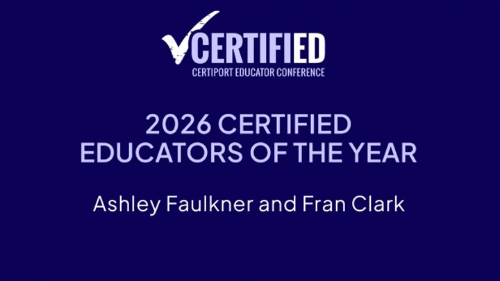 Meet our 2026 CERTIFIED Educators of the Year :: Certiport Blog ...